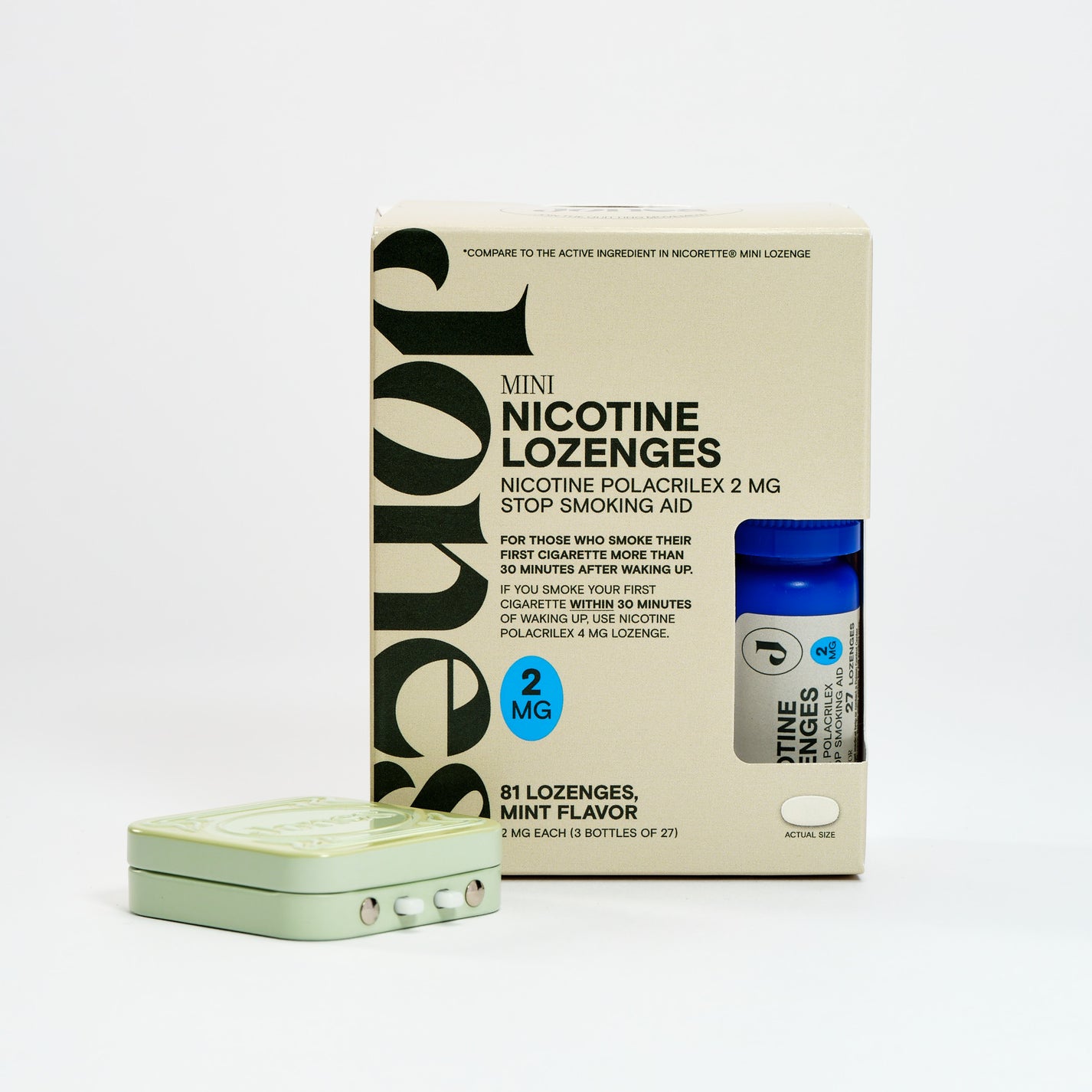 Nicotine Mint to Quit Vaping Now - Jones